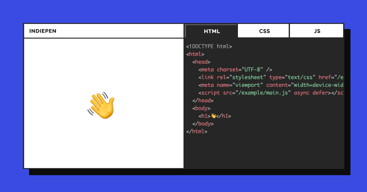 Introducing Indiepen: A privacy-friendly tool to embed HTML, CSS & JS ...
